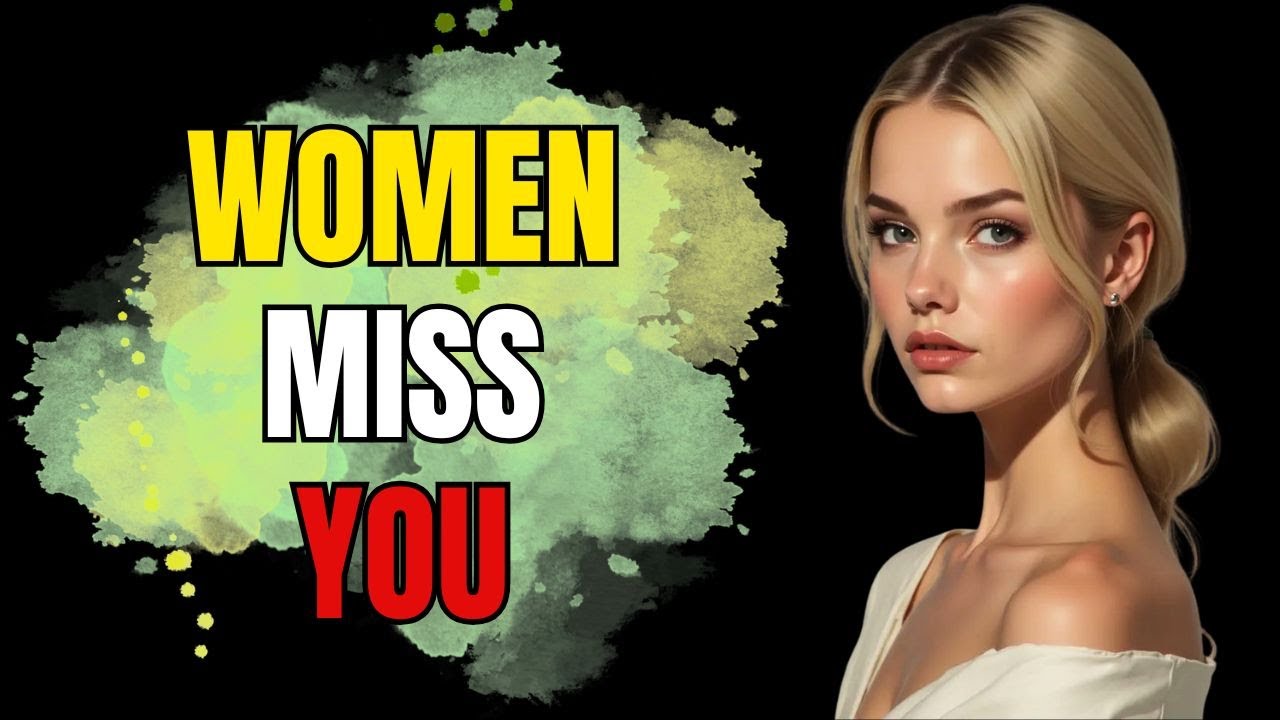 Simple Ways to Make a Woman Miss You (That Actually Work) - YouTube