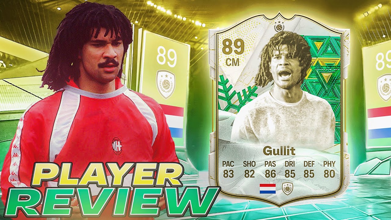 🔥89 WINTER WILDCARDS ICON GULLIT SBC PLAYER REVIEW - EA FC 24 ULTIMATE ...