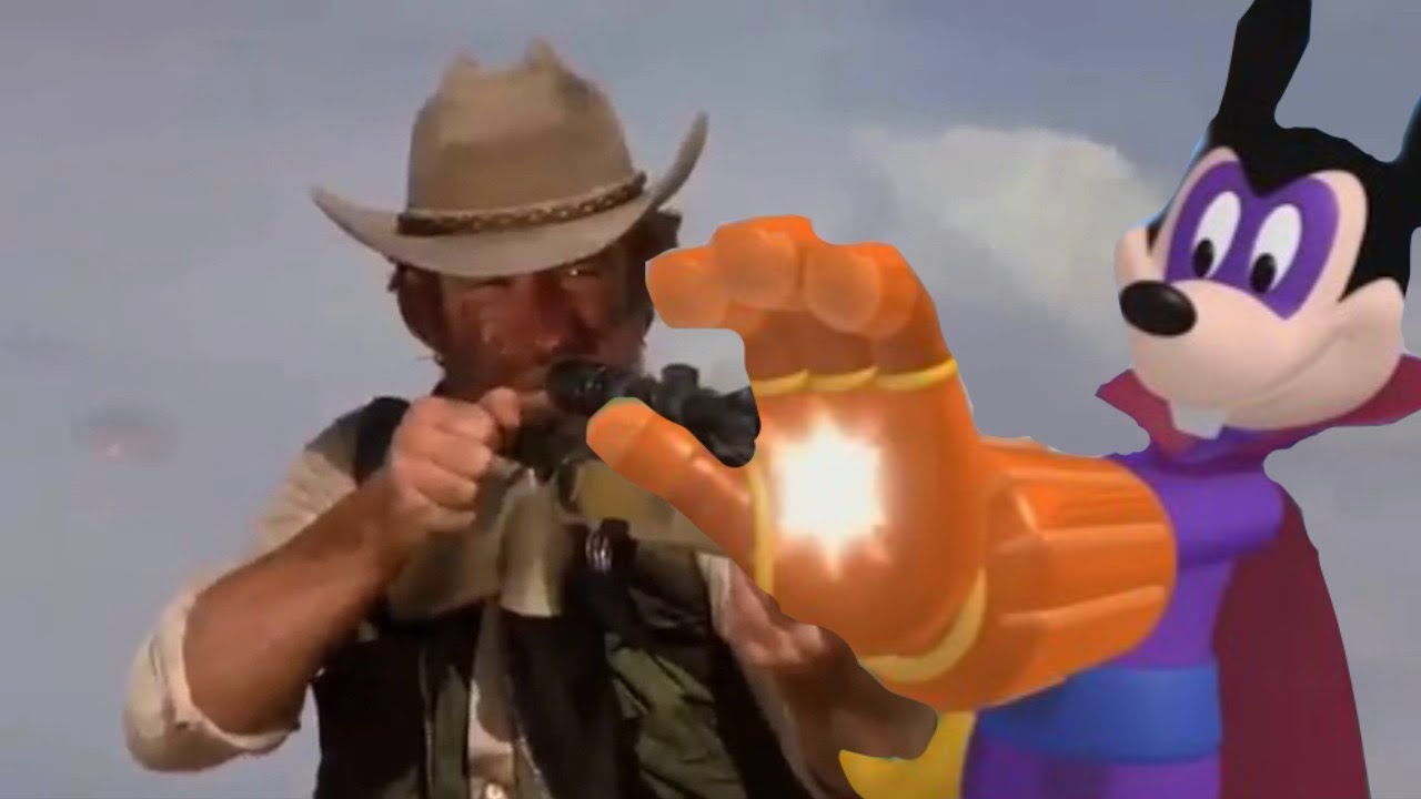 Chuck Norris snipes Mortimer Mouse - YouTube