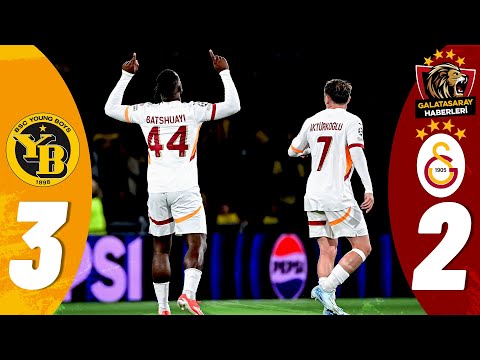 Young Boys 3-2 Galatasaray | MAÇ ÖZETİ | Şampiyonlar Ligi Play-Off| | Önemli Kareler