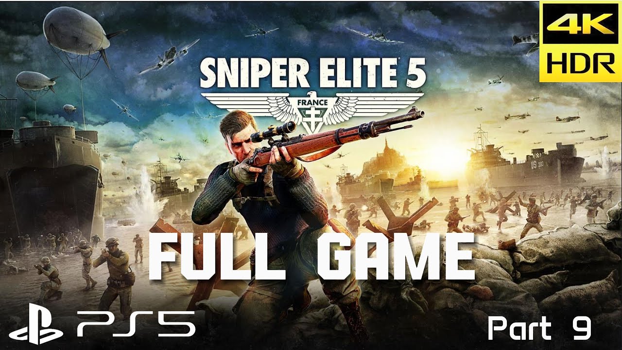 SNIPER ELITE 5 PS5 Full Game Gameplay [4K 60fps HDR] | Tüm Oyun - Bölüm ...