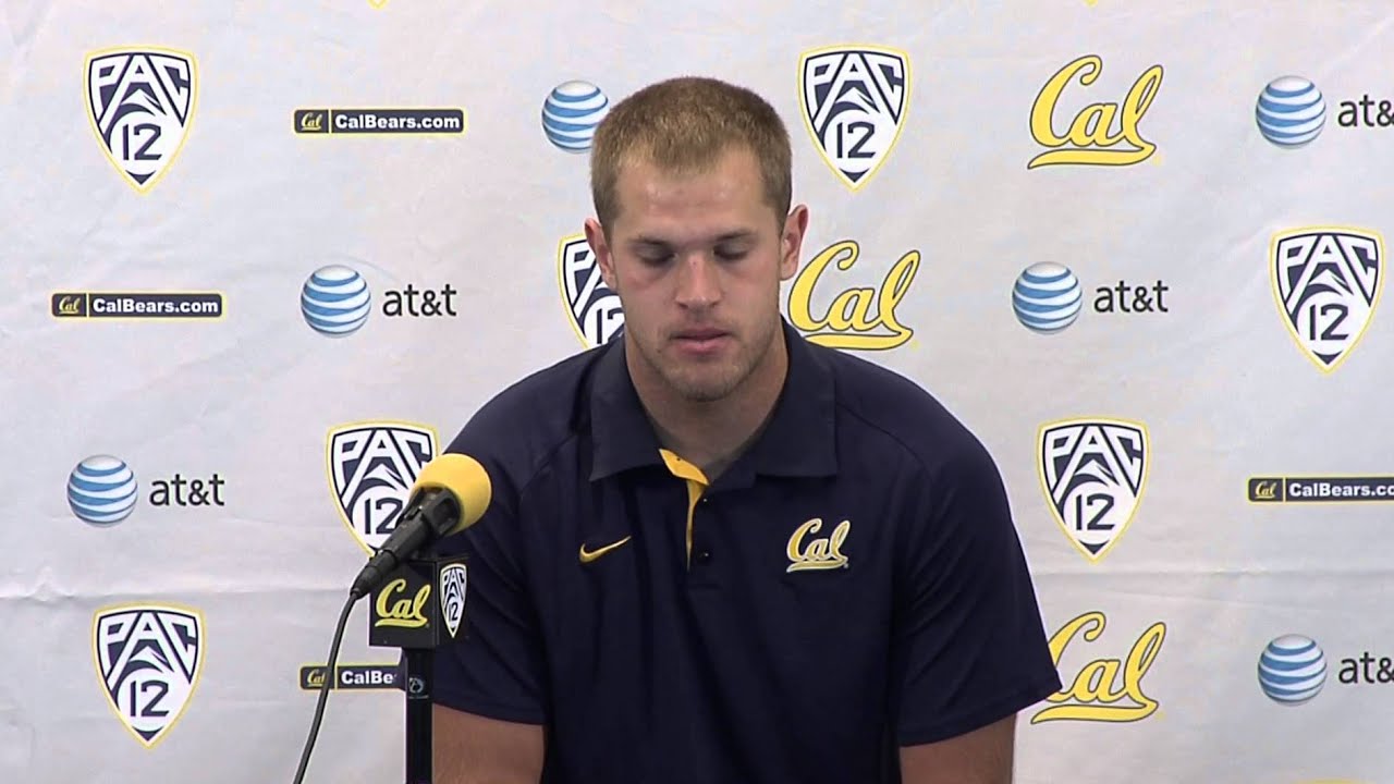 Cal Football: Dan Camporeale - LB Press Conference 10/2/2012 - YouTube