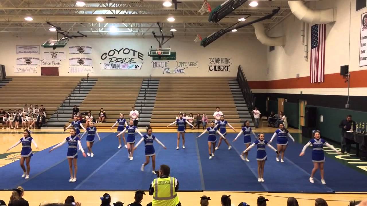 MHS Freshman Cheer @ Campo Verde Coyote Classic Cheer Compe - YouTube