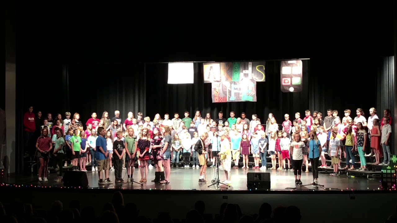 Newcastle Elementary Fifth Grade Musical, May 2018 - YouTube