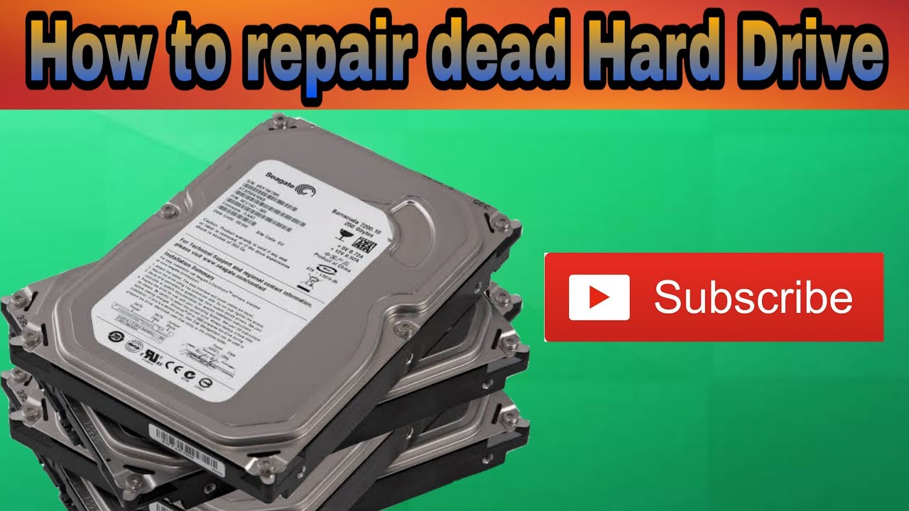 How to Repair Dead/Not Detected Hard Drive - YouTube