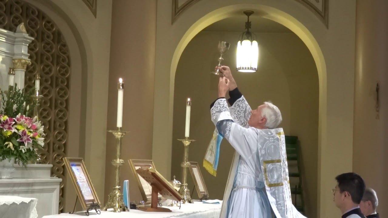 Father Joseph Illo Latin Mass at SOTS February 12, 2020 part 1 - YouTube