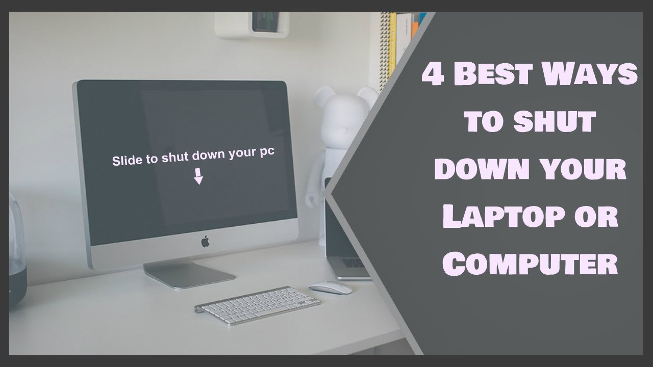 Different ways to shut down your computer and laptop - YouTube