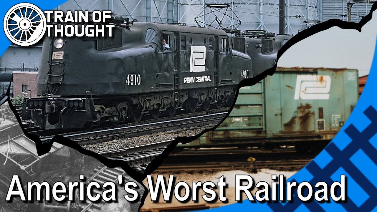 The record-breaking railroad bankruptcy - Penn Central - YouTube