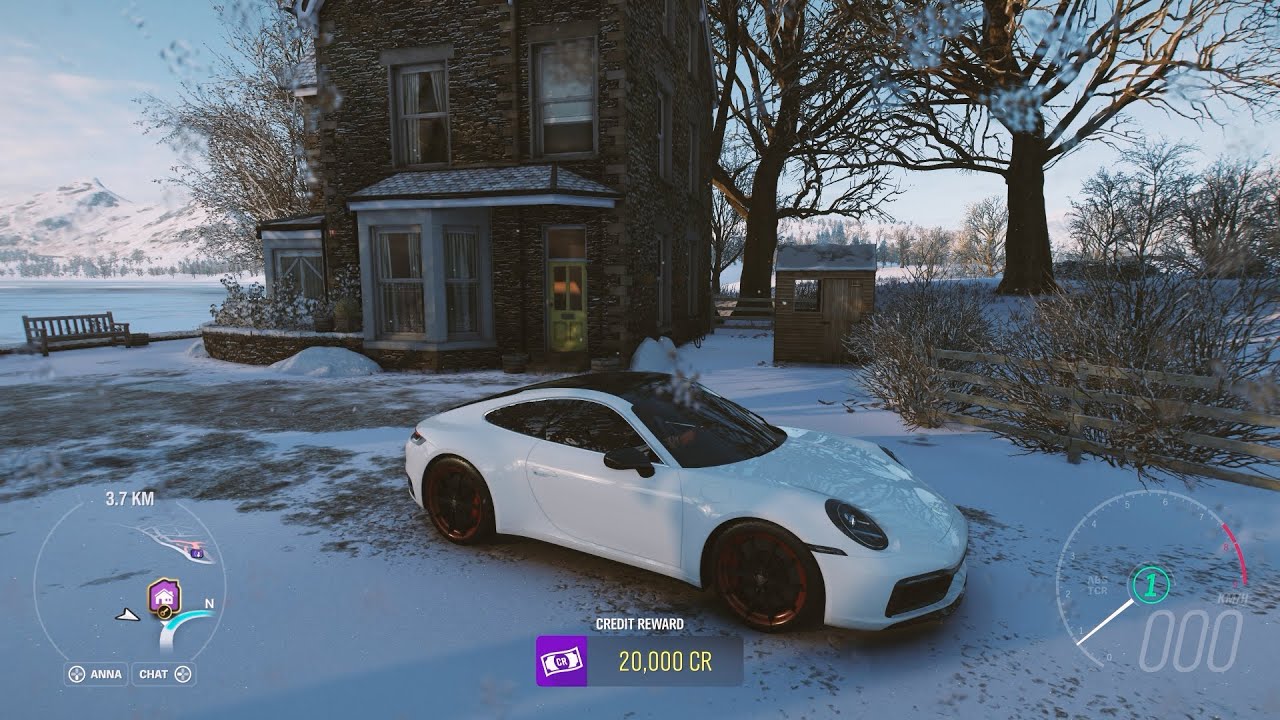 FROZA HORIZON 4 | porsche 911 IN SNOW | 4K 60FPS #frozahorizon4 #snow ...