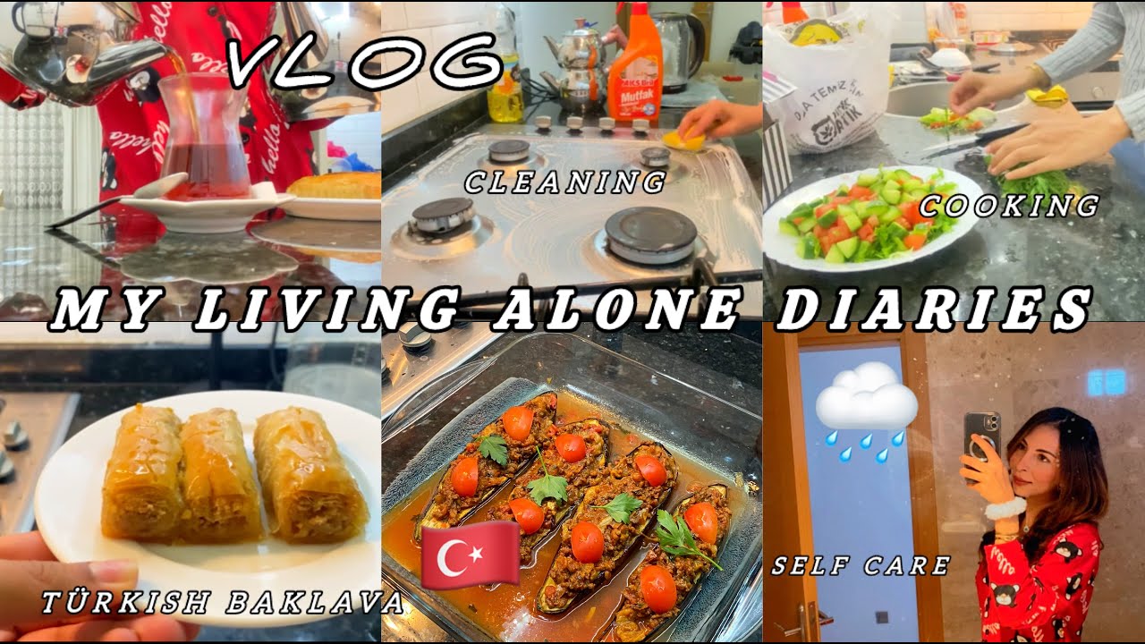My living alone Diaries | spend an evening with me 🇹🇷روتيني المسائي في تركيا - YouTube