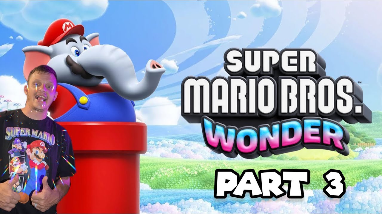 Super Mario Bros. Wonder Part 3 Nintendo Live Stream - YouTube