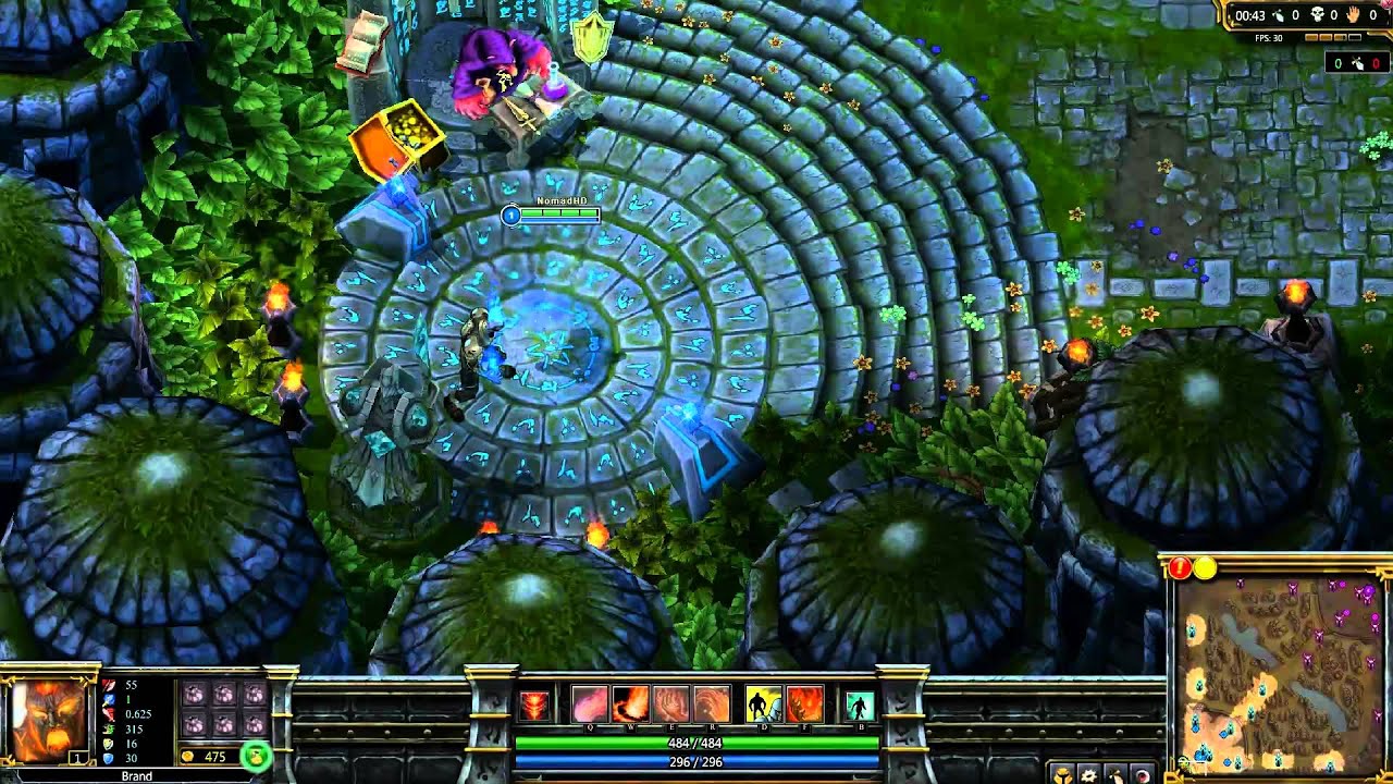 LoL Skin: Cryocore Brand - YouTube