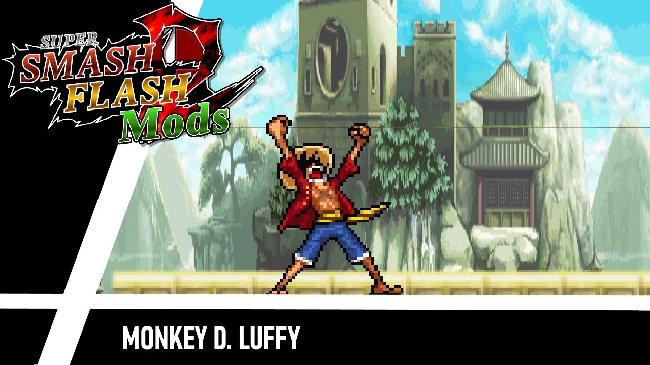 SSF2 mod Showcasing-Monkey D. Luffy - YouTube