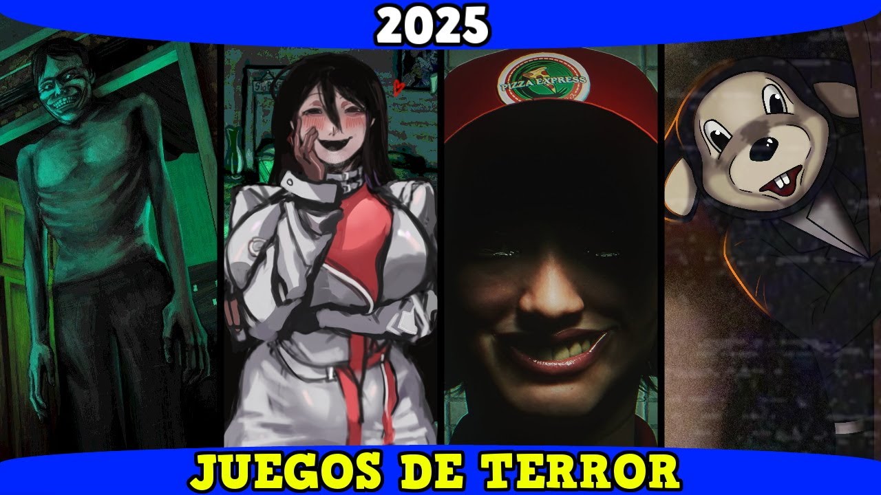 Asi son 4 JUEGOS de TERROR TURBIO en el 2025 - Toda la Historia - YouTube