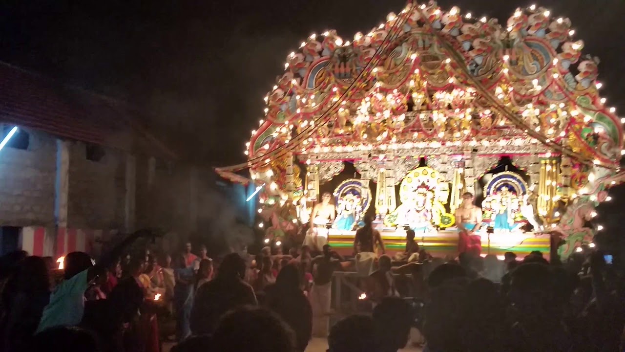 Kurumbasiddy Amman Kovil Sapparam Festival - 31 Dec 2017 - YouTube