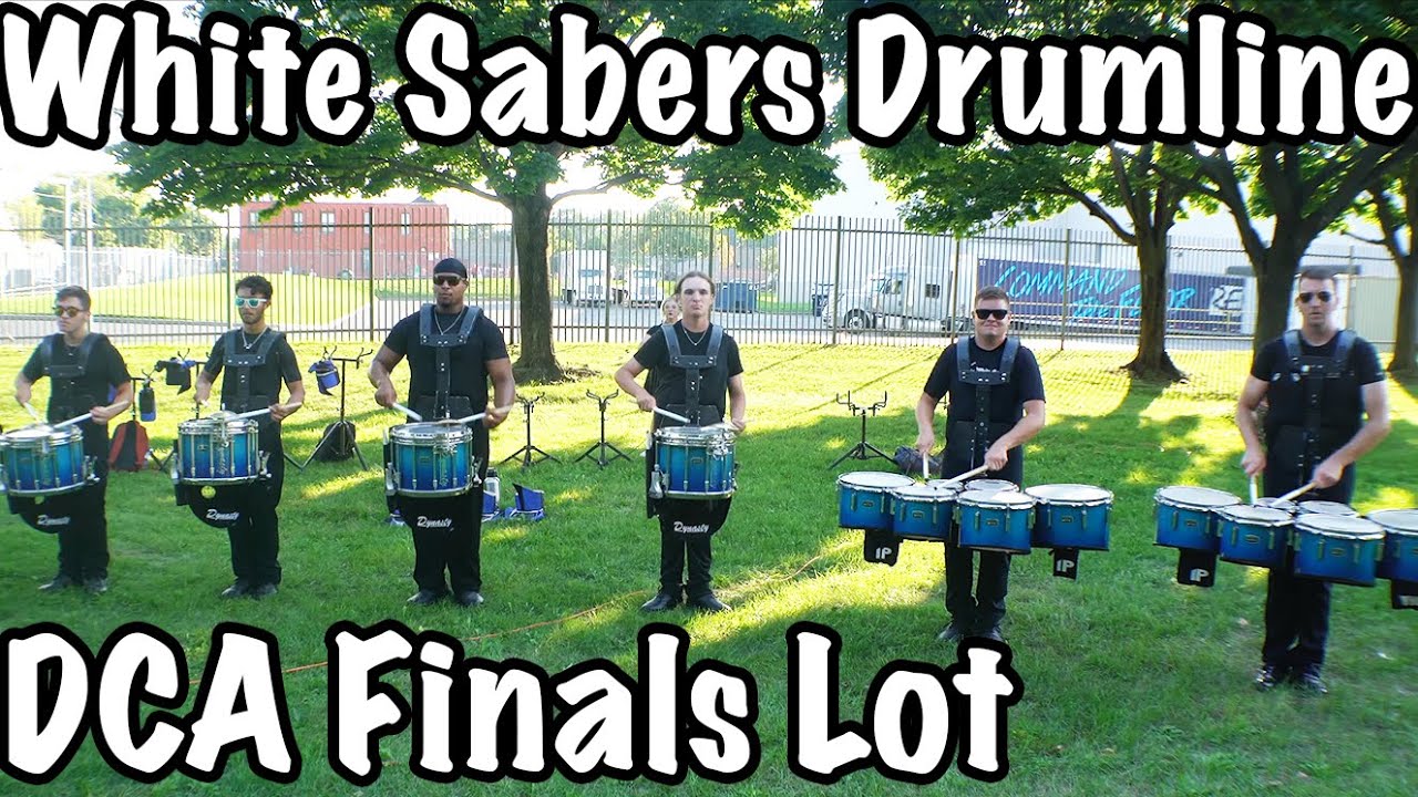 White Sabers Drumline - DCA 2022 Finals Lot - YouTube