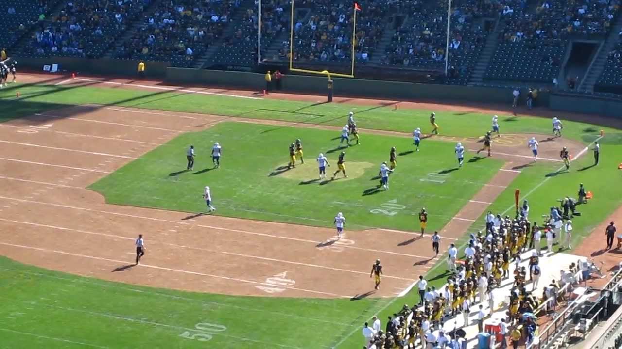 Justin Bethel 29-yard interception return touchdown Cal vs ...