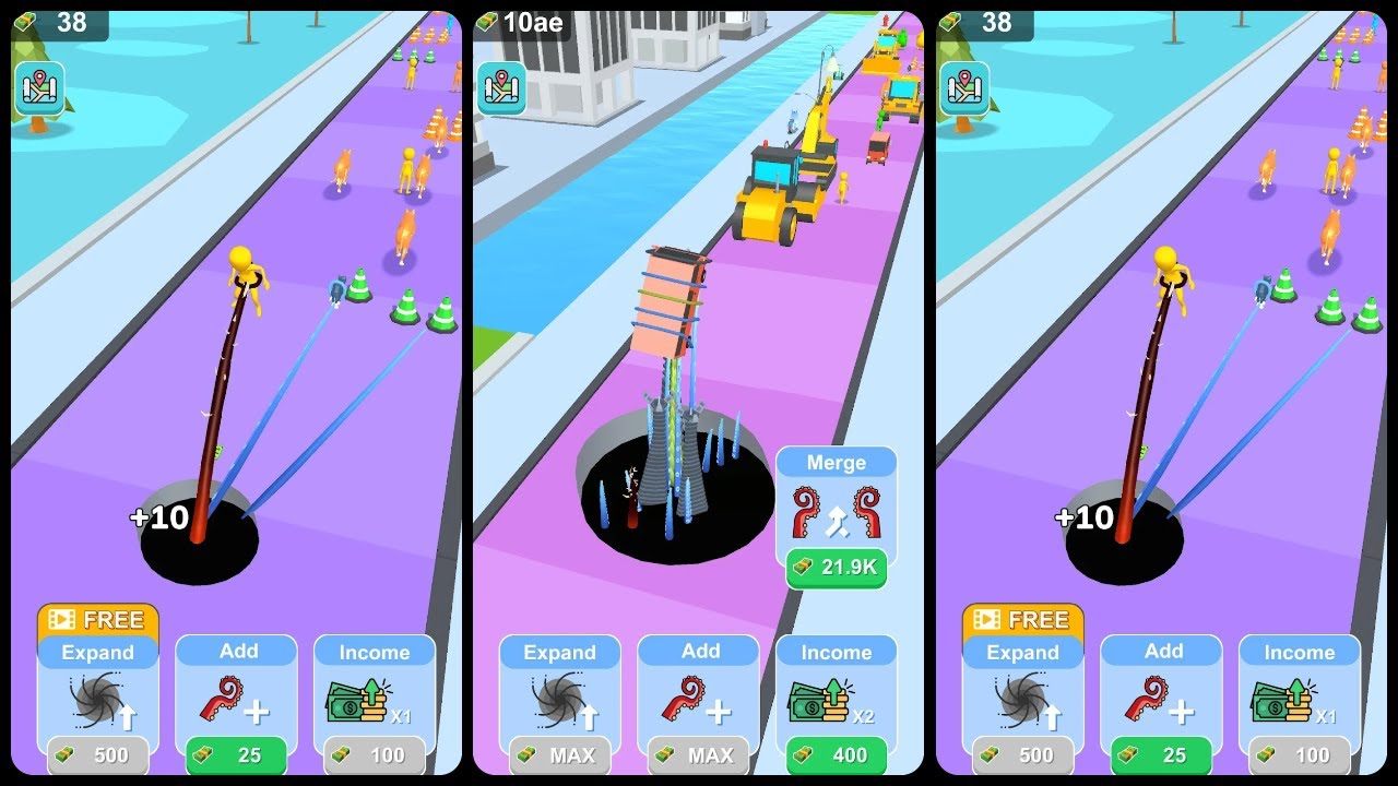 Tentacle Tempest Mobile Game | Gameplay Android - YouTube