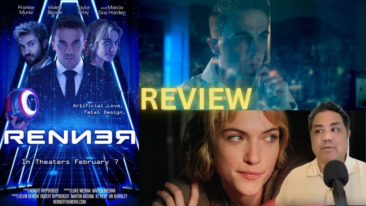 RENNER Movie Review (Frankie Muniz, Violett Beane) - Twisty AI Thriller ...