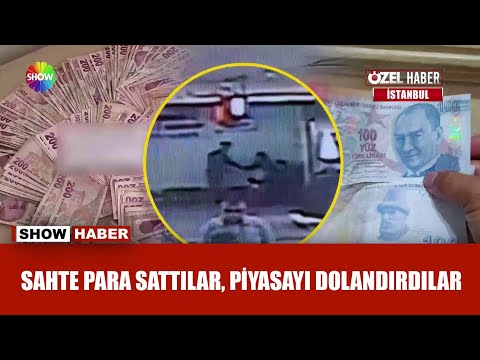 İstanbul'un göbeğinde sahte para ticareti