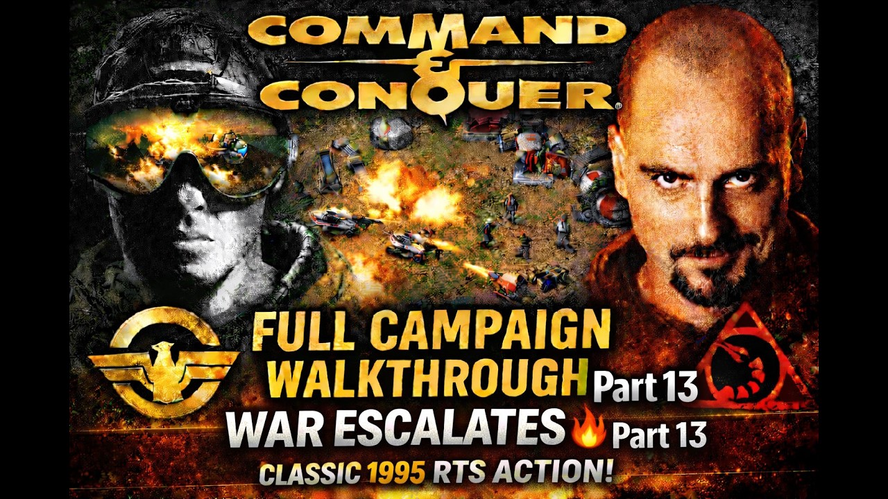 Command & Conquer (1995) – Full Campaign Walkthrough | Classic RTS ...