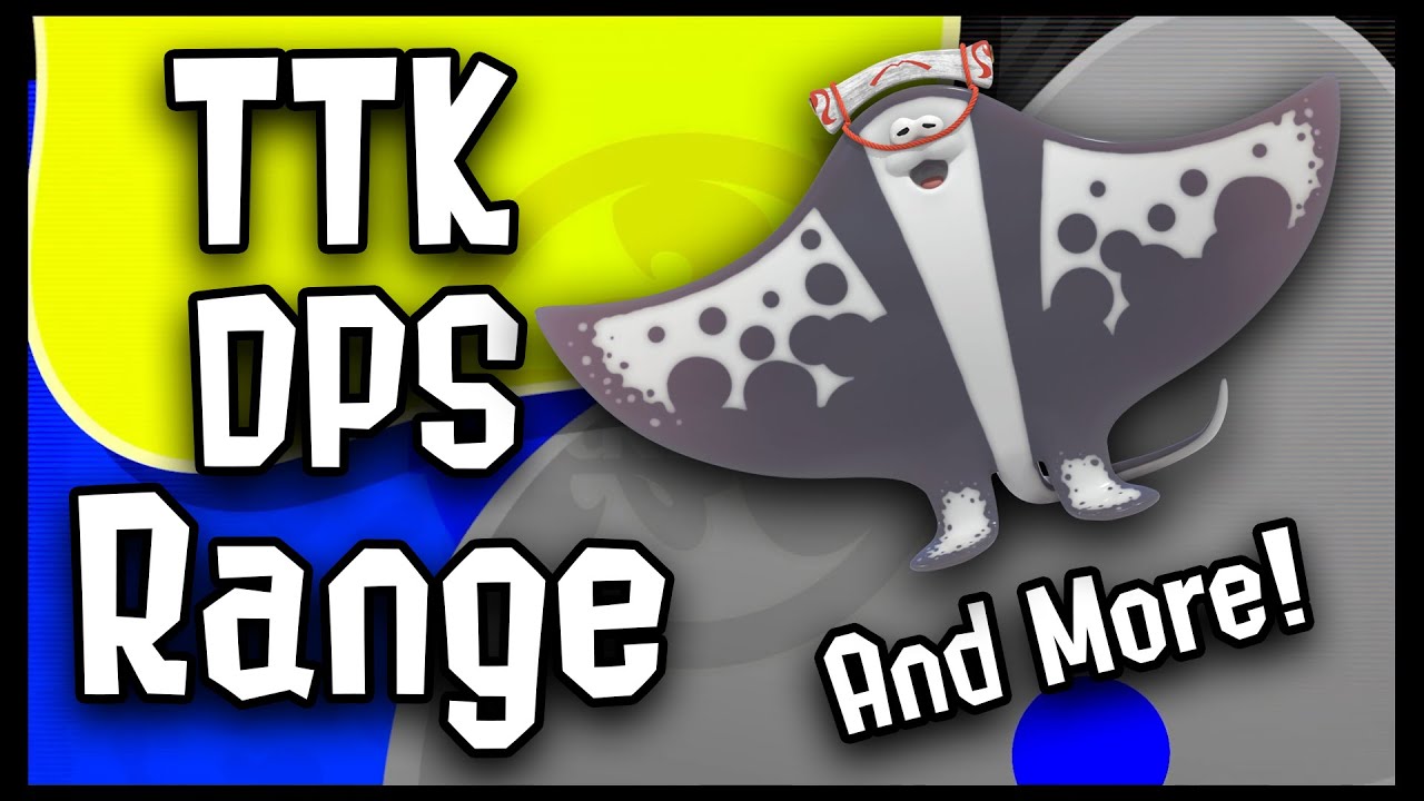 Splatoon 3 Weapon Stats Part 1 - YouTube
