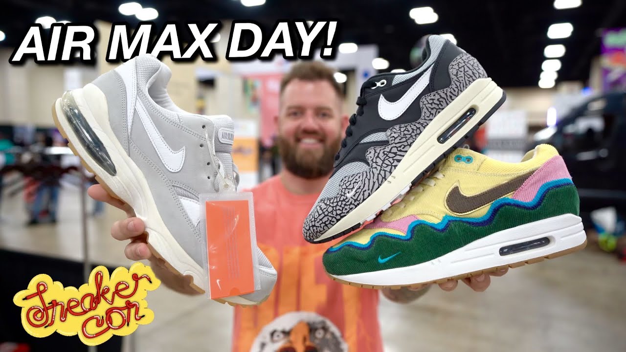 Crazy Air Max Day Celebration at Sneaker Con San Antonio! - YouTube
