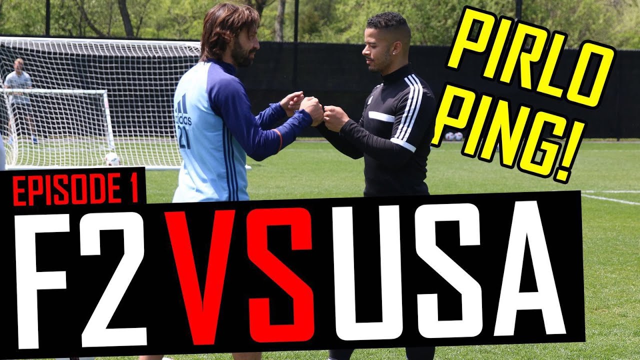 Andrea Pirlo AMAZING Passing Master Class! F2 VS USA - YouTube