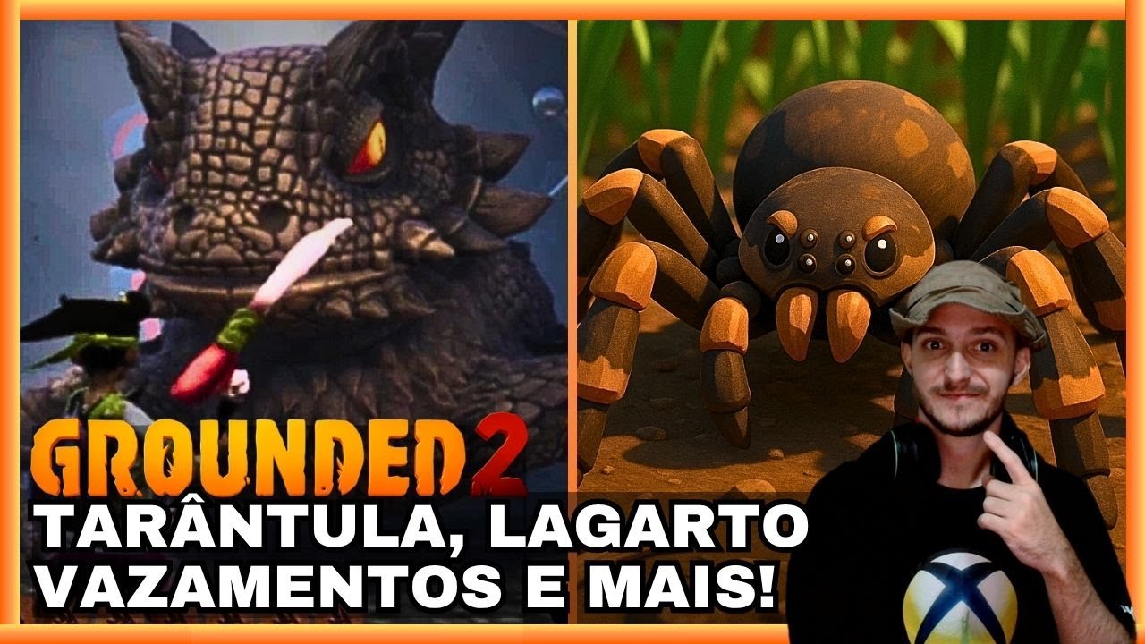 GROUNDED 2: TARÂNTULA, LAGARTO, CHUVA e Mudanças Climáticas, Estão ...