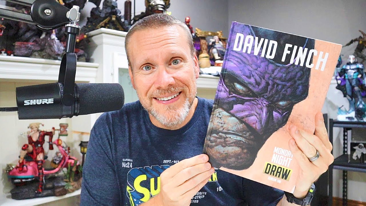 David Finch Monday Night Draw Volume #1 Art Book Review! - YouTube