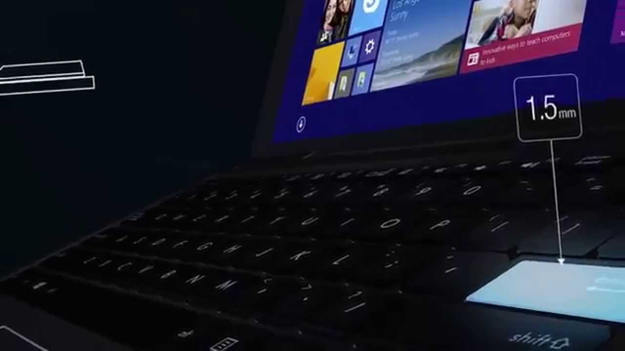Asus Transformer Book Chi - Keyboard Docking - YouTube