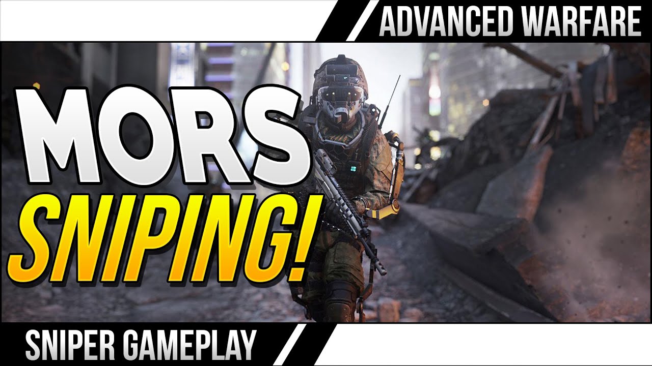 ADVANCED WARFARE MORS SNIPER! CoD Advanced Warfare Sniping Gameplay PS4 ...