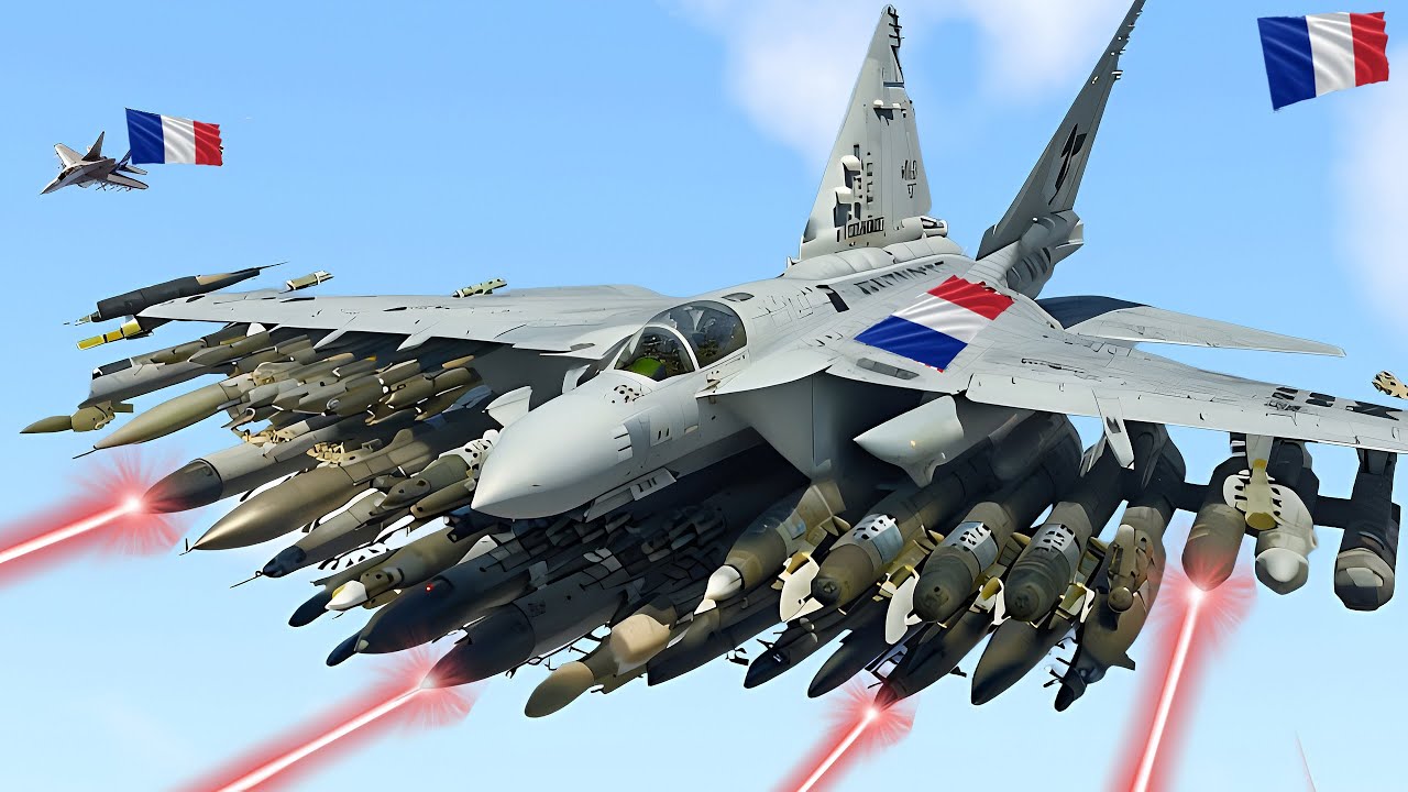 1 minute ago! French Mirage F1 fighter jets successfully destroy ...