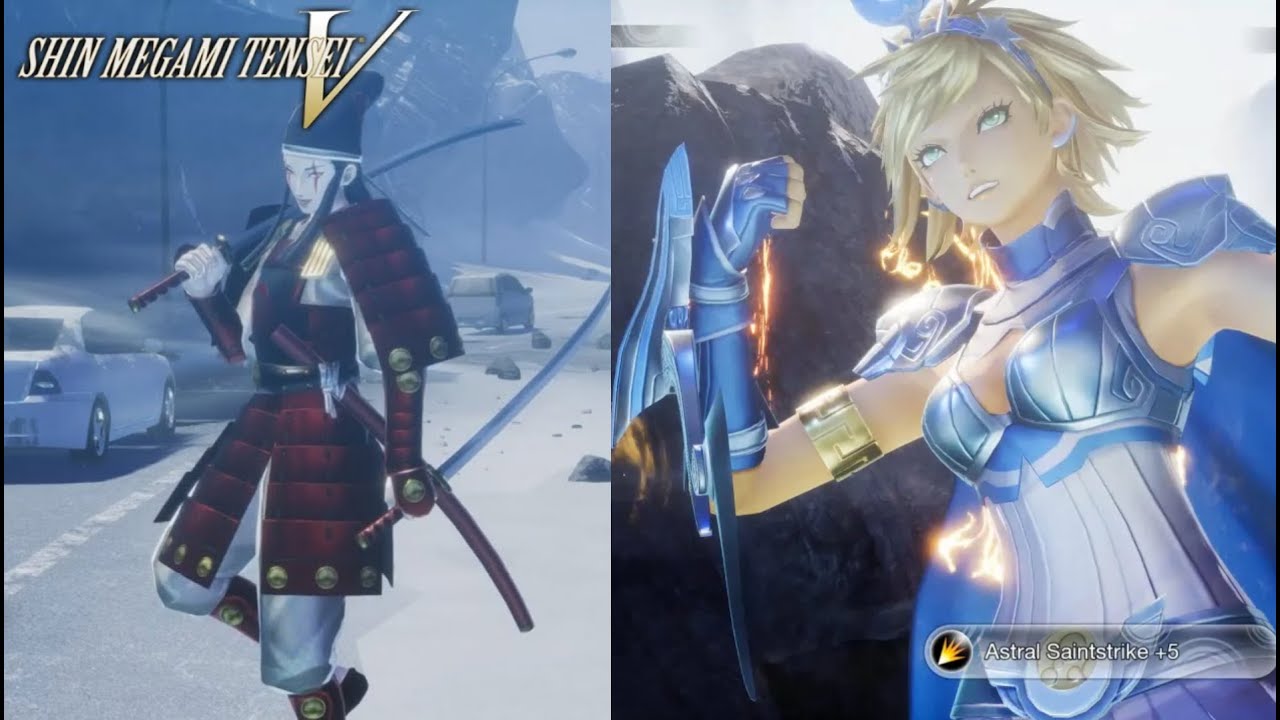 Yoshitsune vs P2W Yoshitsune | Shin Megami Tensei V - YouTube