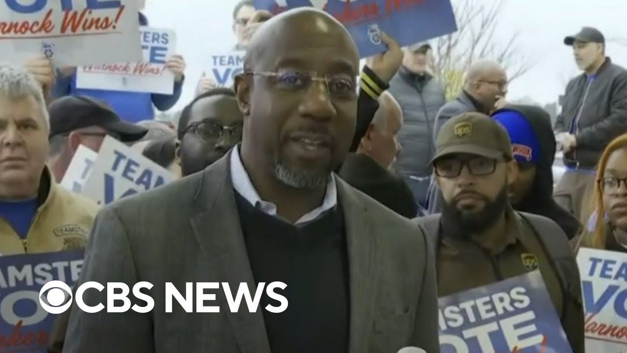 Last full day of campaigning in high-stakes Georgia Senate runoff - YouTube