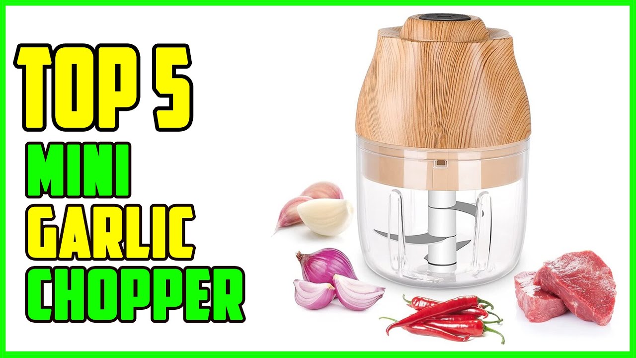 TOP 5 Best Mini Garlic Chopper 2025 - YouTube