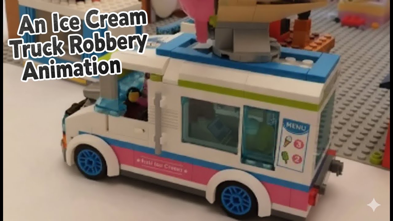 Lego An Ice Cream Truck Robbery Animation - YouTube