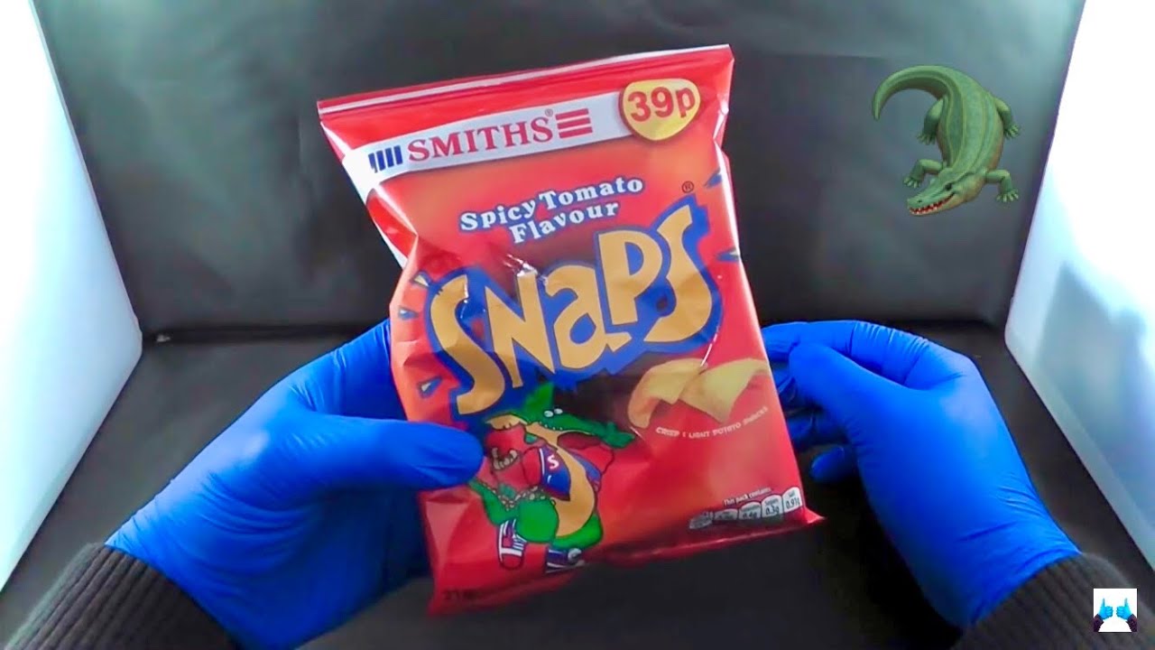 REVIEWING SNAPS UK SNACKS CRISPS CHIPS OPENING EATING TASTE TEST FOOD ...