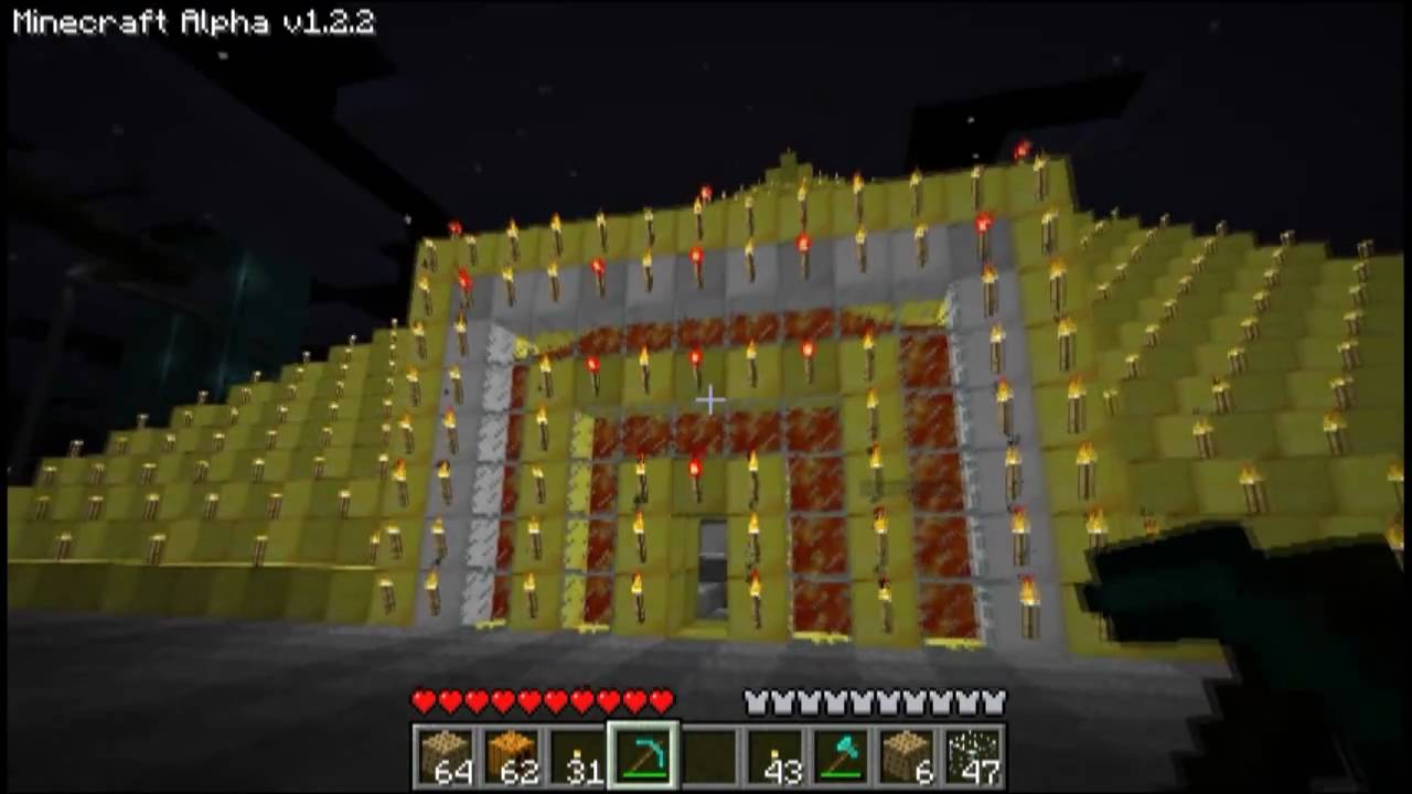 Minecraft: Giant Gold Pyramid Made by PvM_Marcus - YouTube