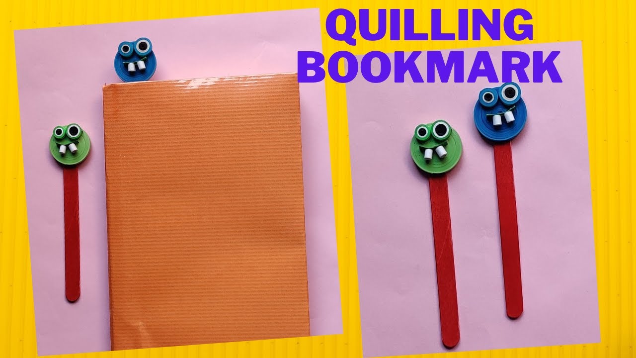 Creative Bookmark Quilling Tutorial - YouTube