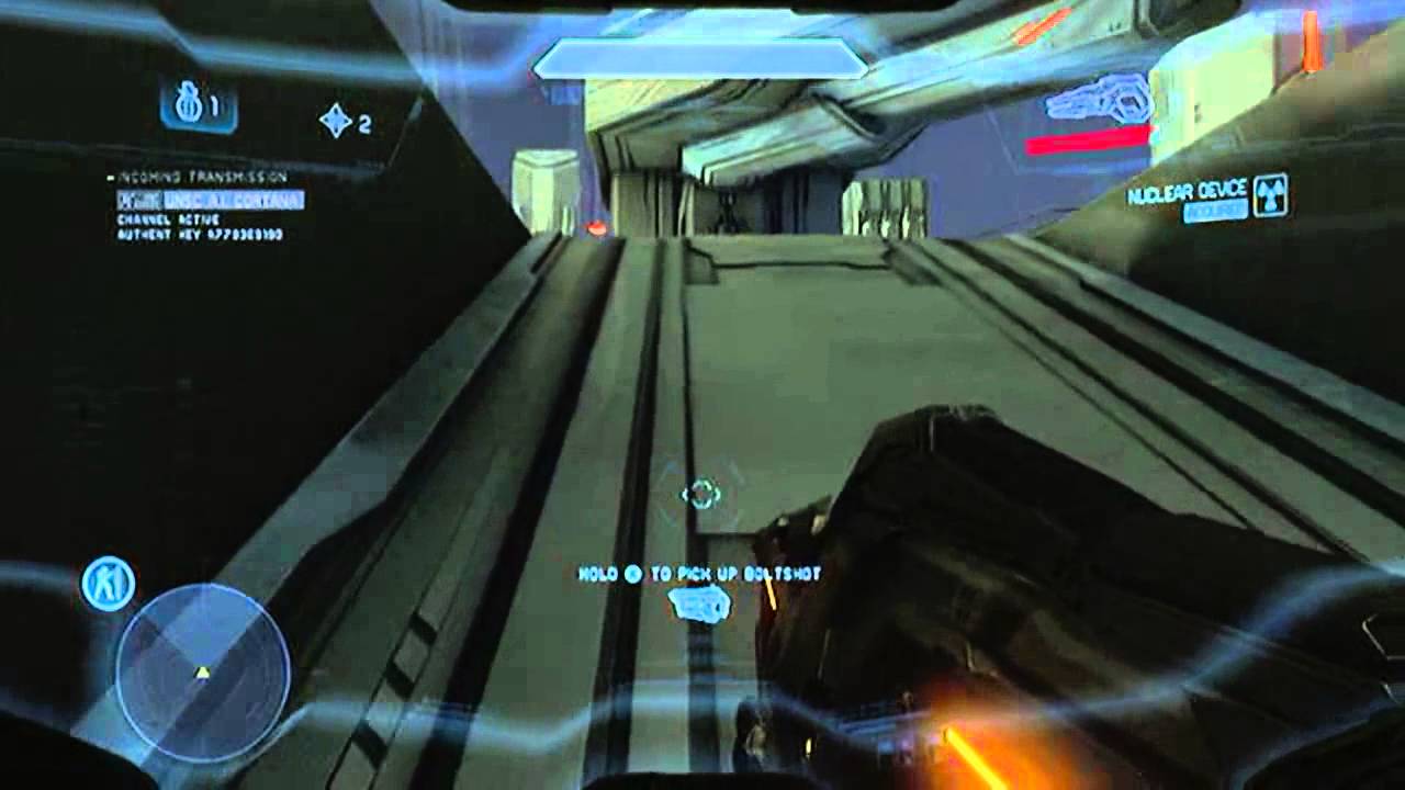 Halo 4 - Box/Grenade Launch to Forerunner Structure - YouTube