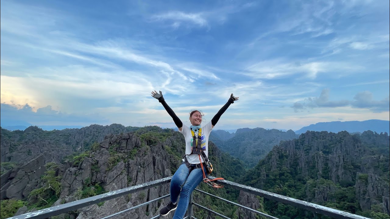 เที่ยวThe Rock View Point แขวงคำม่วน ประเทศลาว 🇱🇦 (ภูผาม่าน) - YouTube