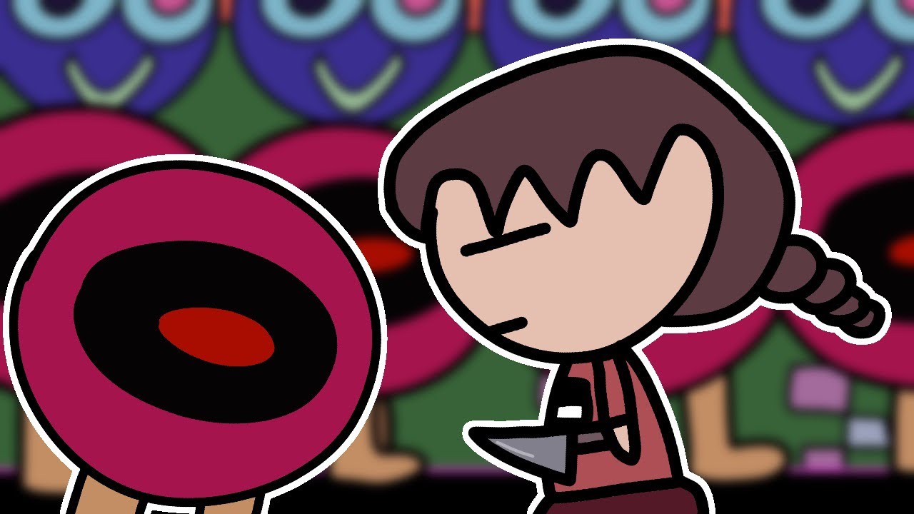 Yume Nikki fan animation - Stabbing Room - YouTube