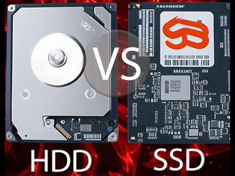 HDD vs SSD - Hard Disk Drive vs Solid State Drive Explained ⚡ Speed ...