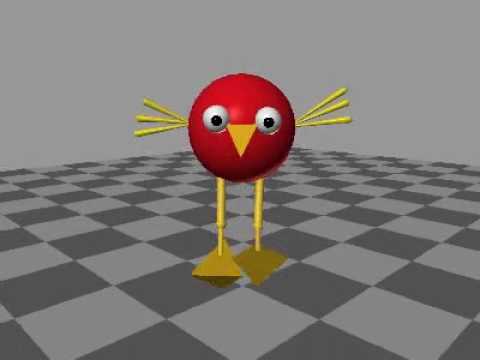 Anim8or bird-robin - YouTube