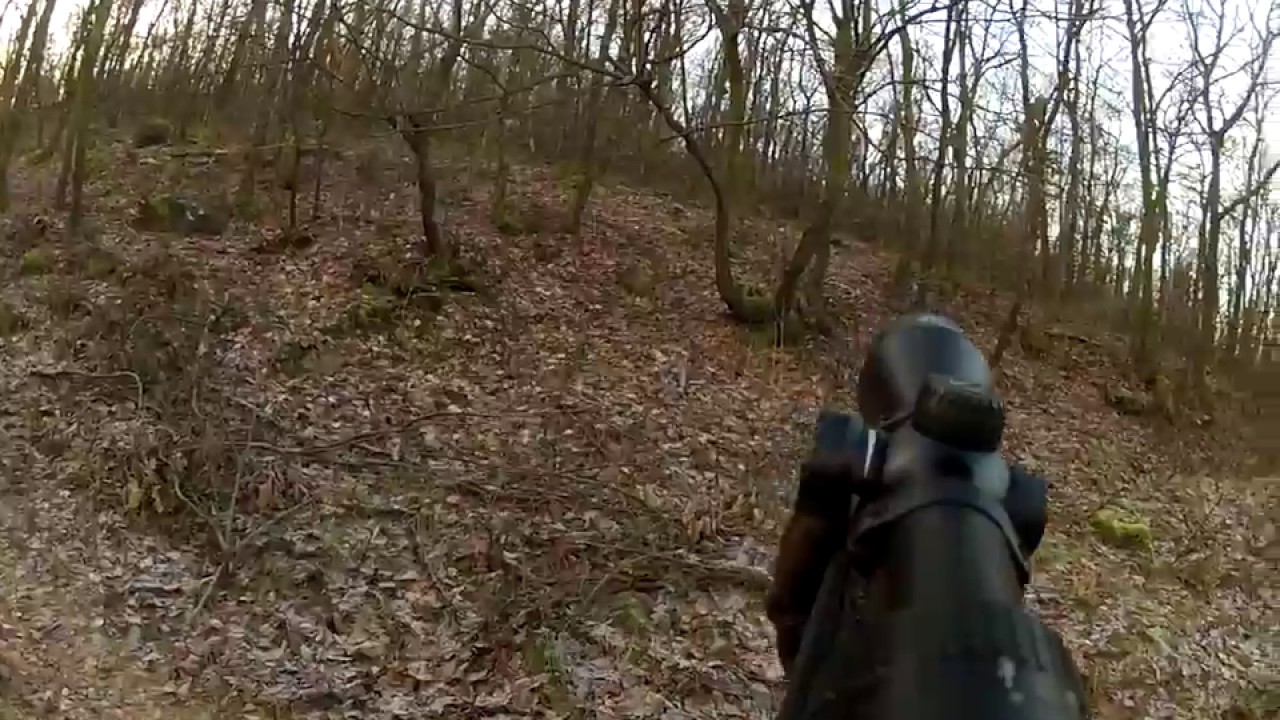 Лов на дива свиня (wild boar hunting) 2018 GoPro - YouTube