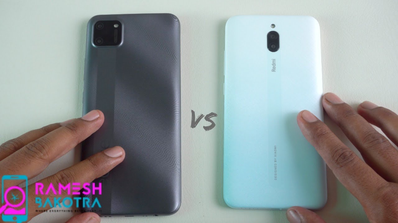 Realme C11 vs Redmi 8A Dual SpeedTest and Camera Comparison - YouTube