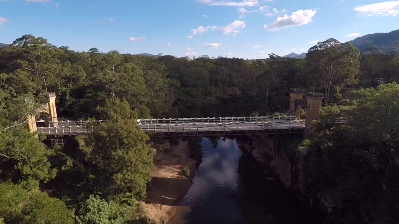 Hampden Bridge Kangaroo Valley - YouTube
