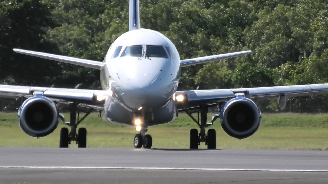 *STUNNING* Airnorth E170 take off with NEW CAMERA - YouTube