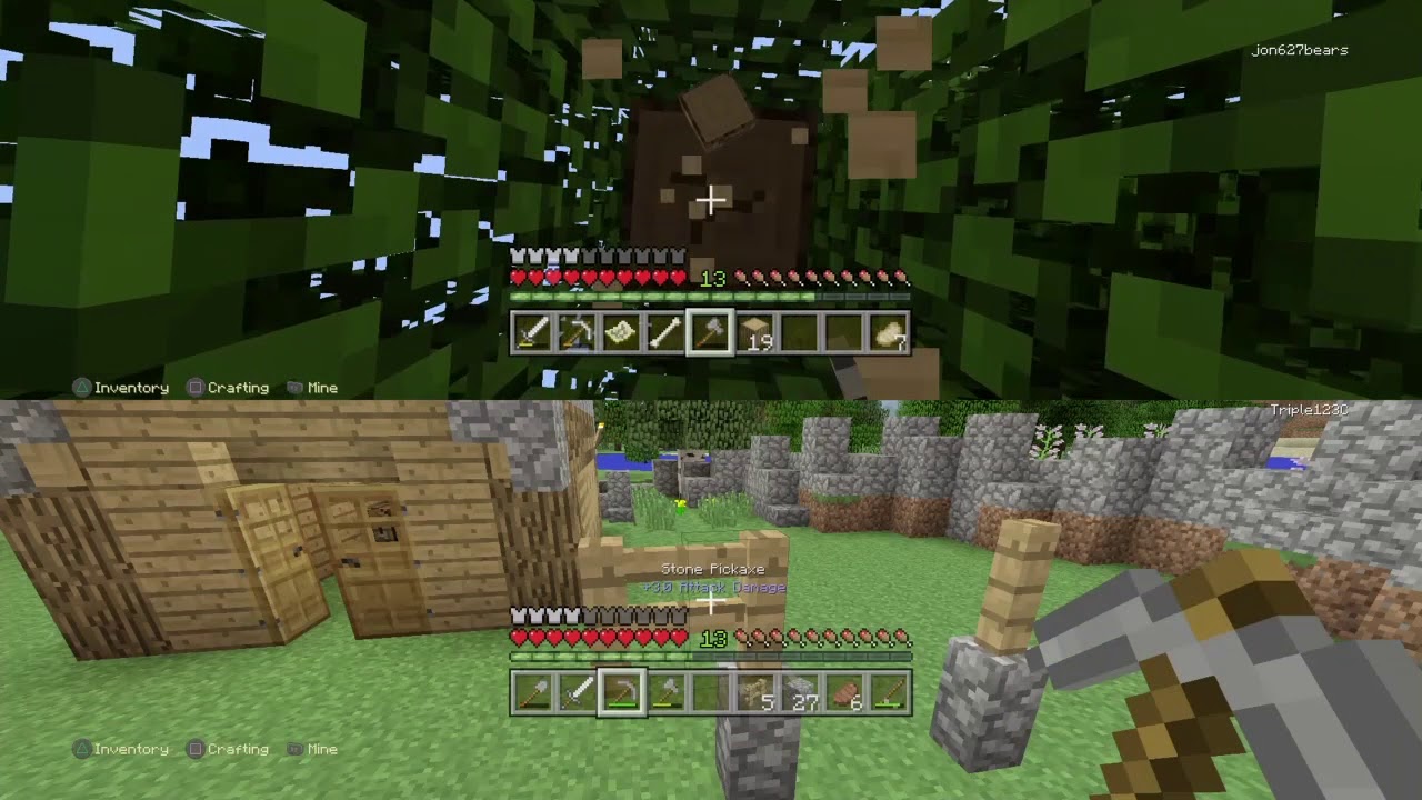 Minecraft #1 (First video ) - YouTube